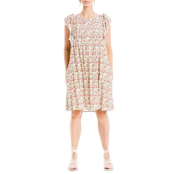 Max Studio | Dresses | Max Studio Pintuck Short Dress | Poshmark